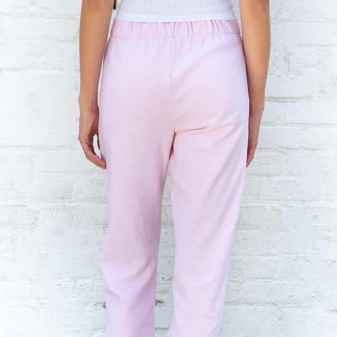 Pink Rosa sweatpants from brandy Tiny stain... - Depop