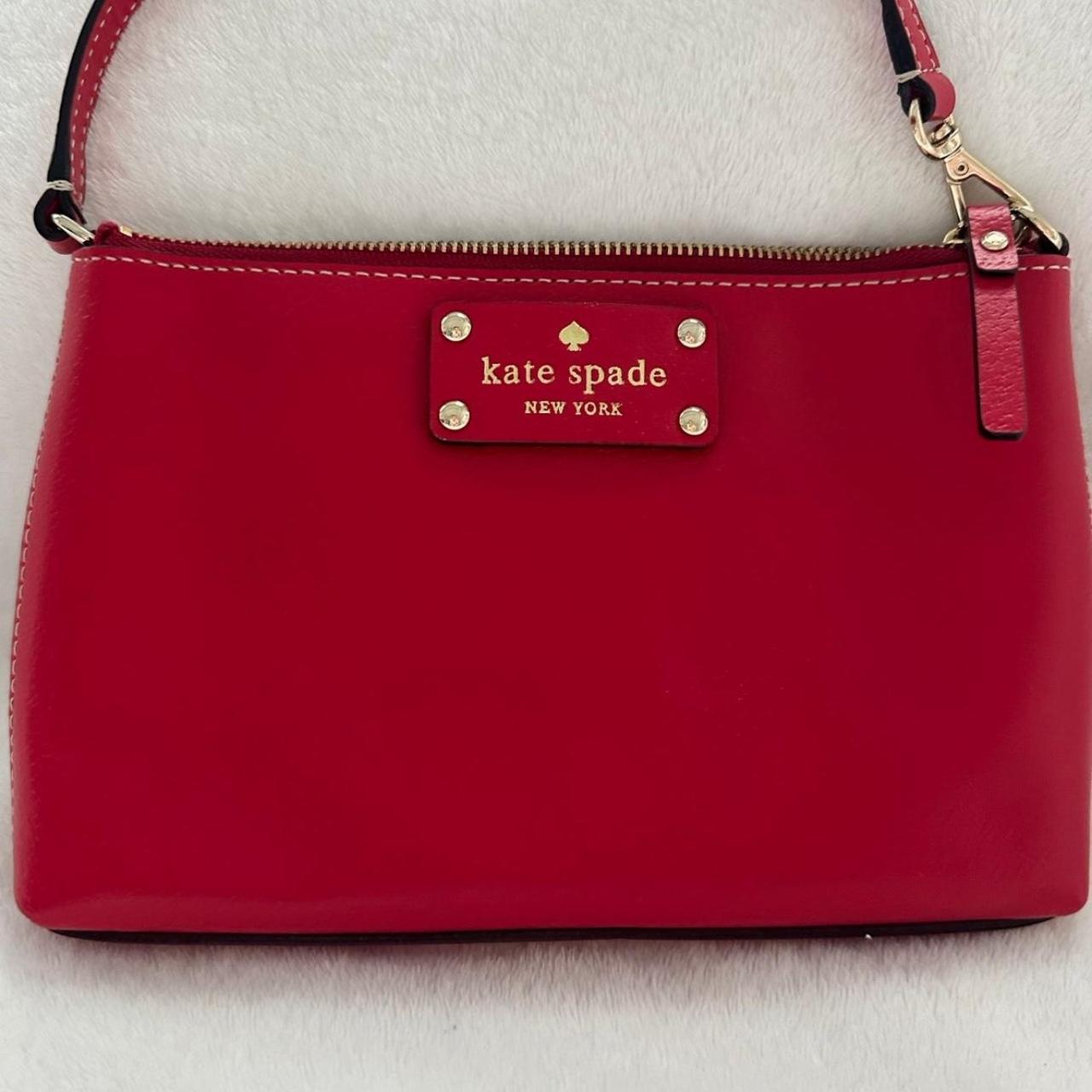 Red Kate Spade Mini Bag Never used - perfect condition - Depop