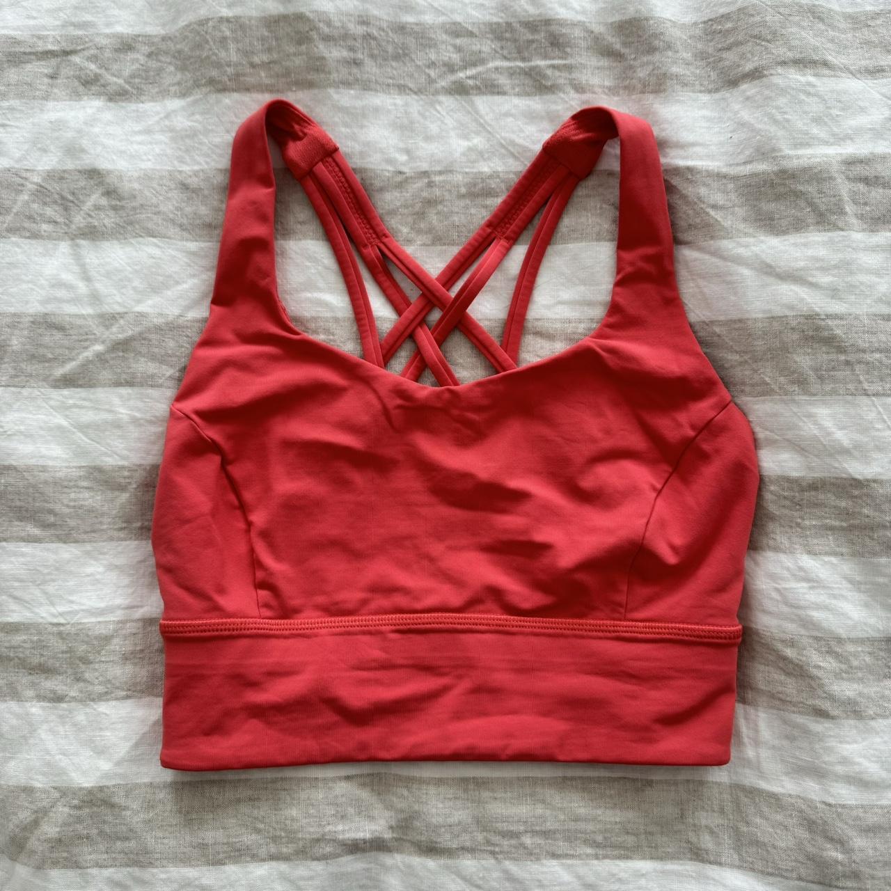 Never Worn Lululemon Sports Bra Lulu Size 4 Depop