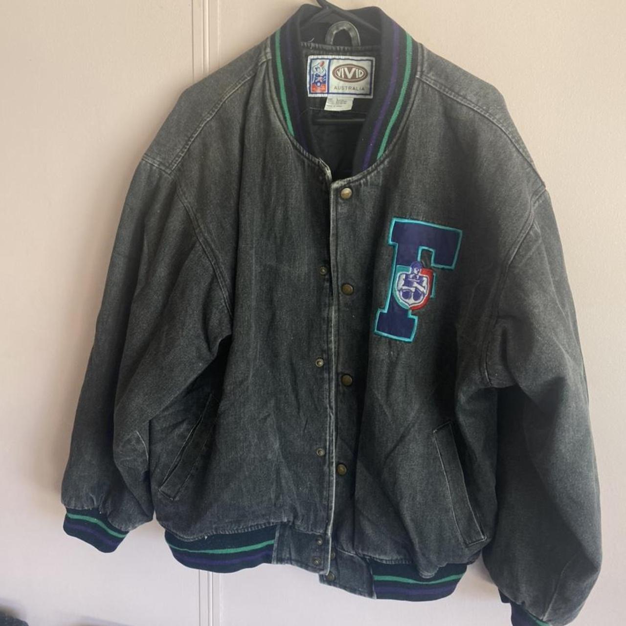 Vintage Fremantle Dockers Jacket Vintage AFL... - Depop