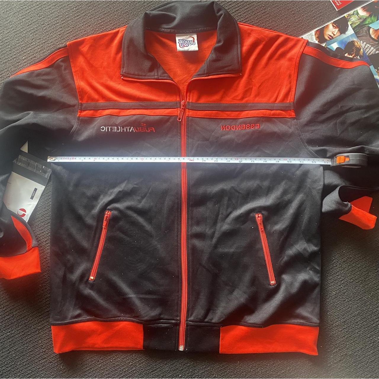 Essendon jacket AFL jacket Size medium Sleeves... - Depop