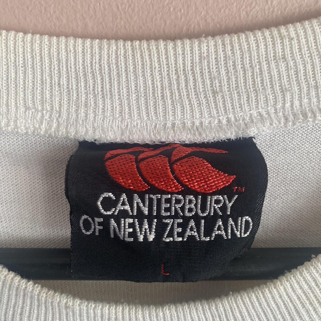 Sold Canterbury t shirt T shirt rugby Size Large... - Depop
