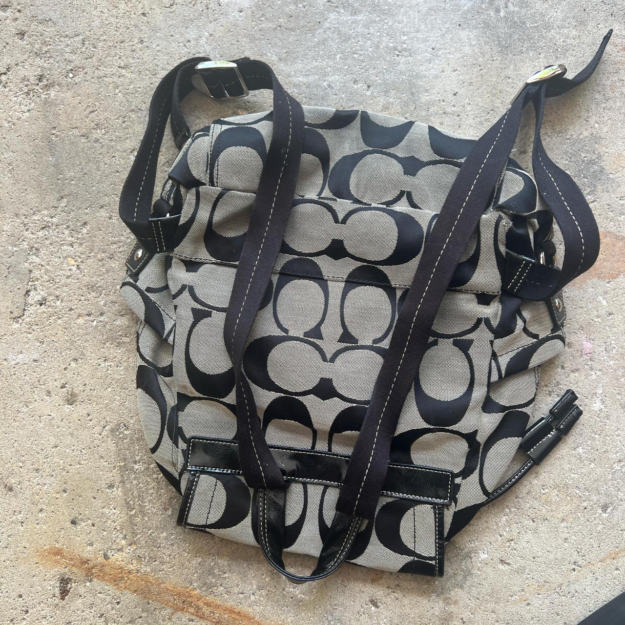 coach purse/ backpack - Depop