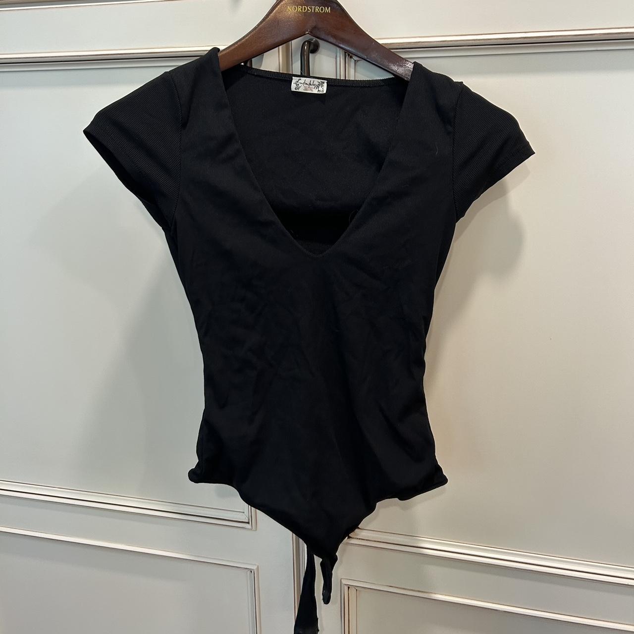 Free people v-neck bodysuit Worn once, great... - Depop Free people v-neck bodysuit Worn once, great... - Depop