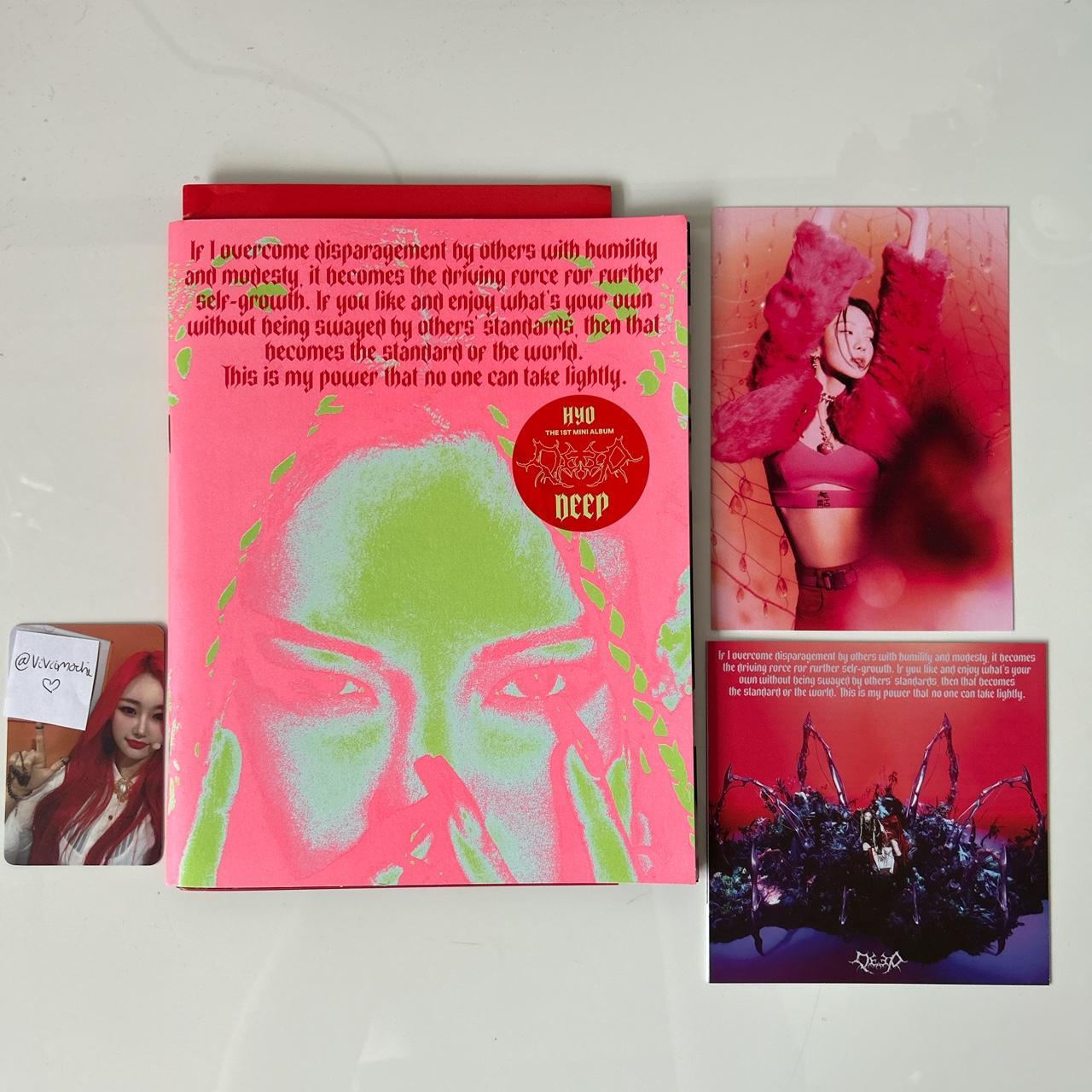 🎀Wts~ Hyo Deep album • 🎀Great condition (no pcs),... - Depop