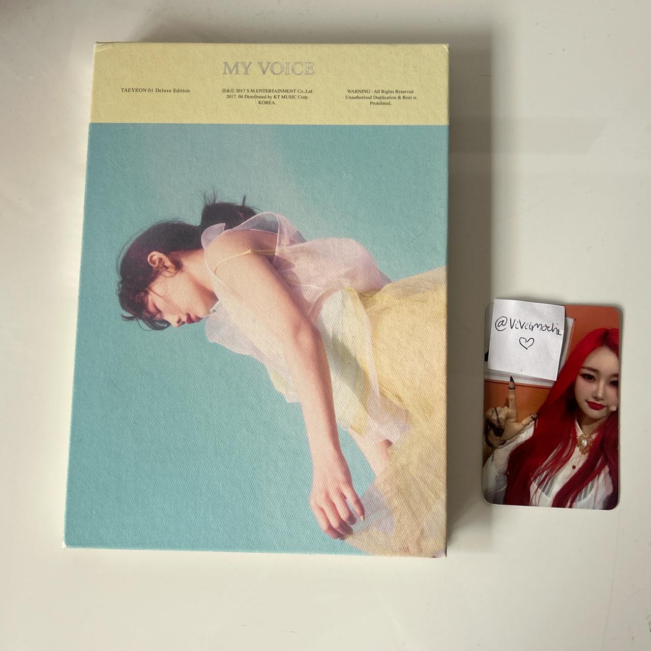 🎀Wts~ taeyeon My voice Deluxe edition ‘sky’ cover... - Depop