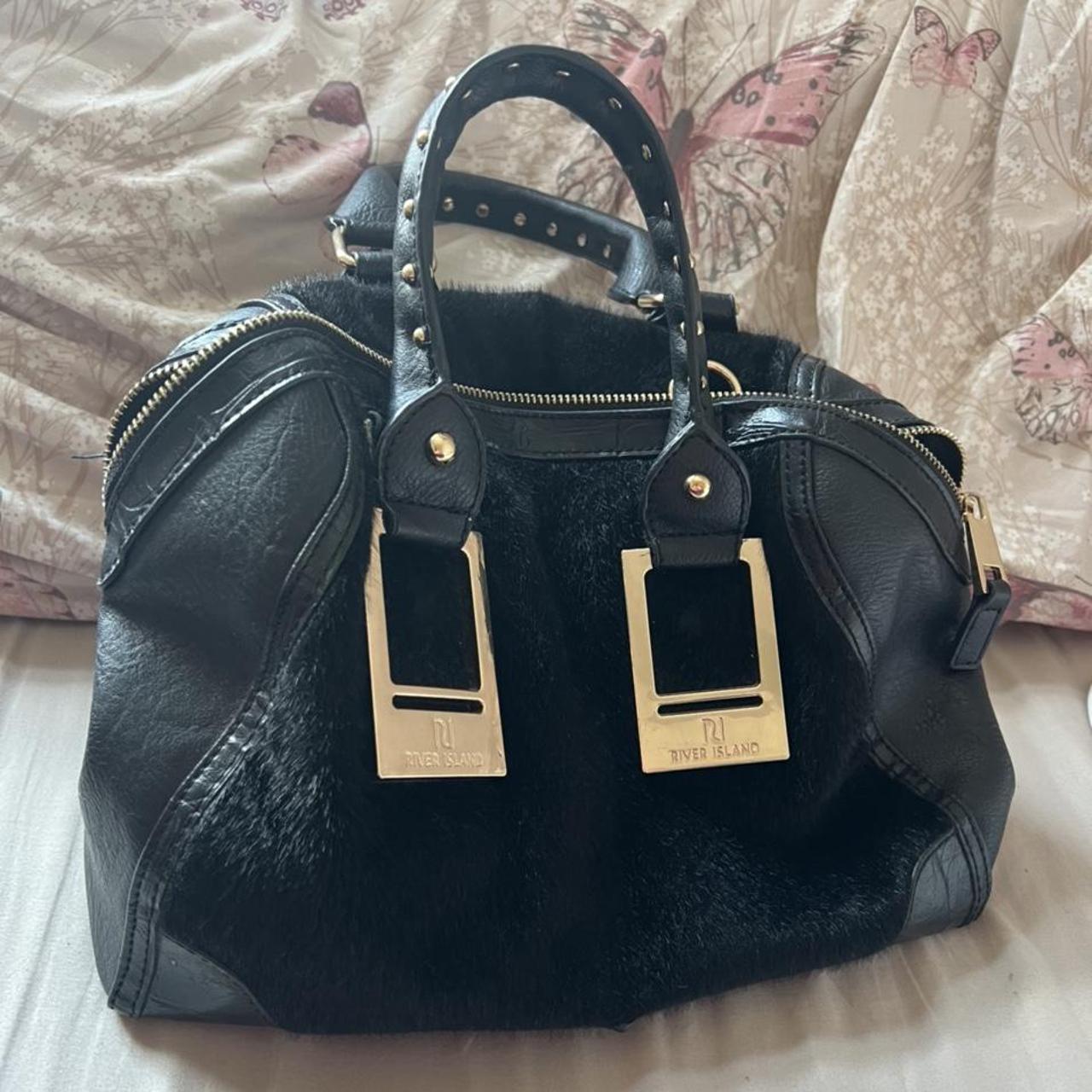 River island black bag Used a few times but still in... - Depop