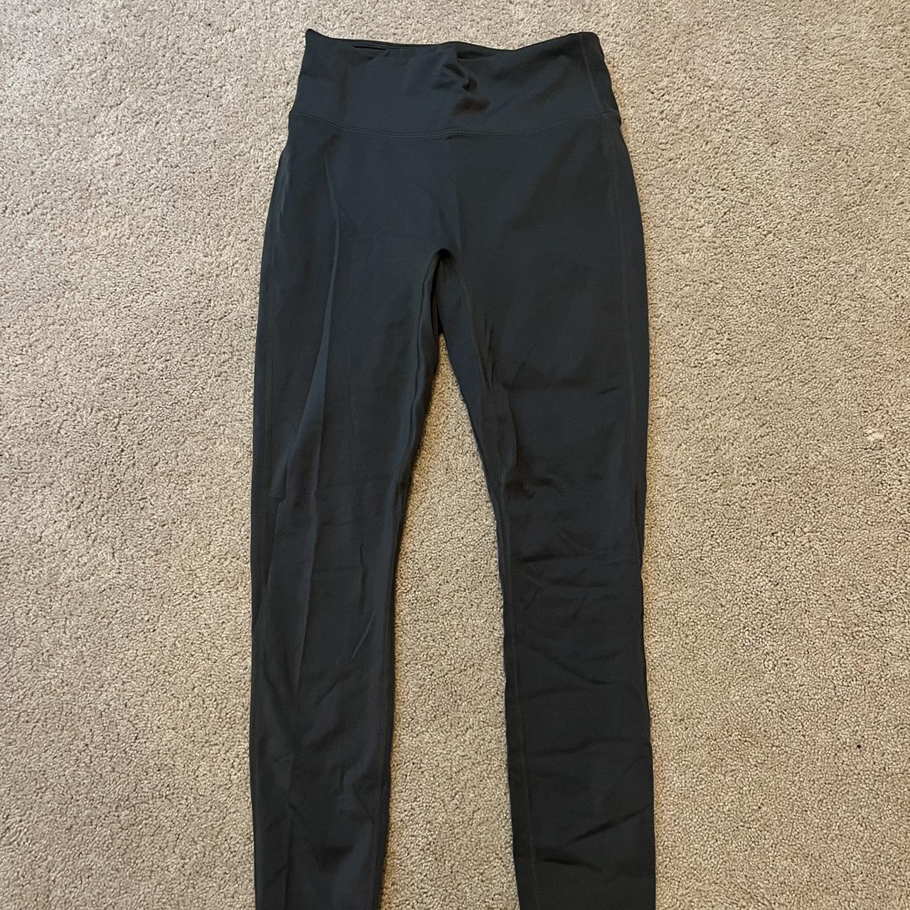 dark grey fabletics leggings tag was ripped out but... - Depop