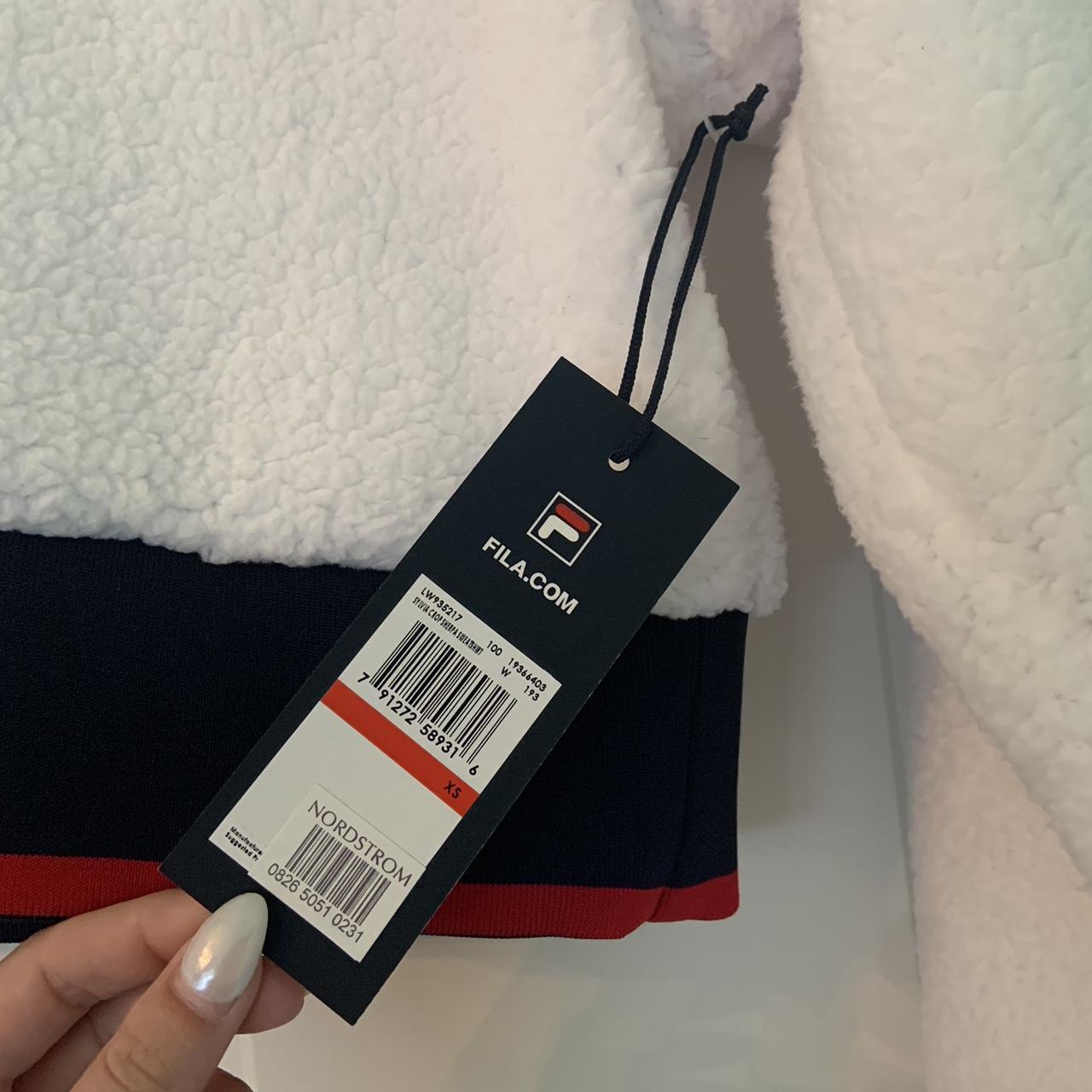 brand new FILA fleece sweater with tags still on.... - Depop