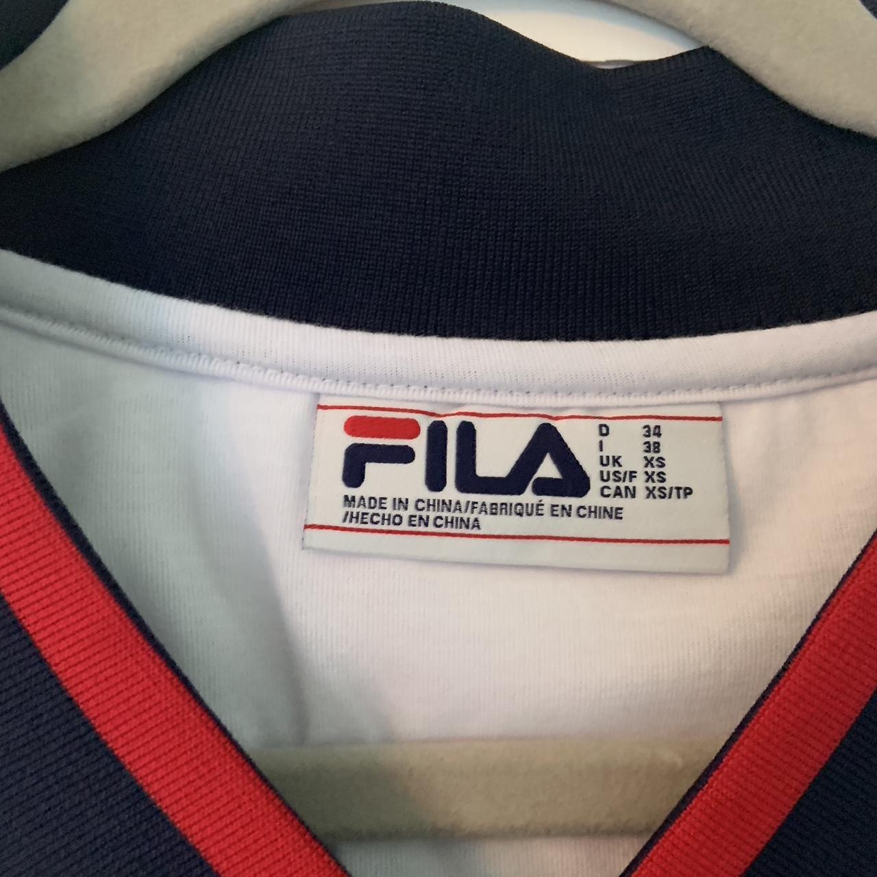 brand new FILA fleece sweater with tags still on.... - Depop