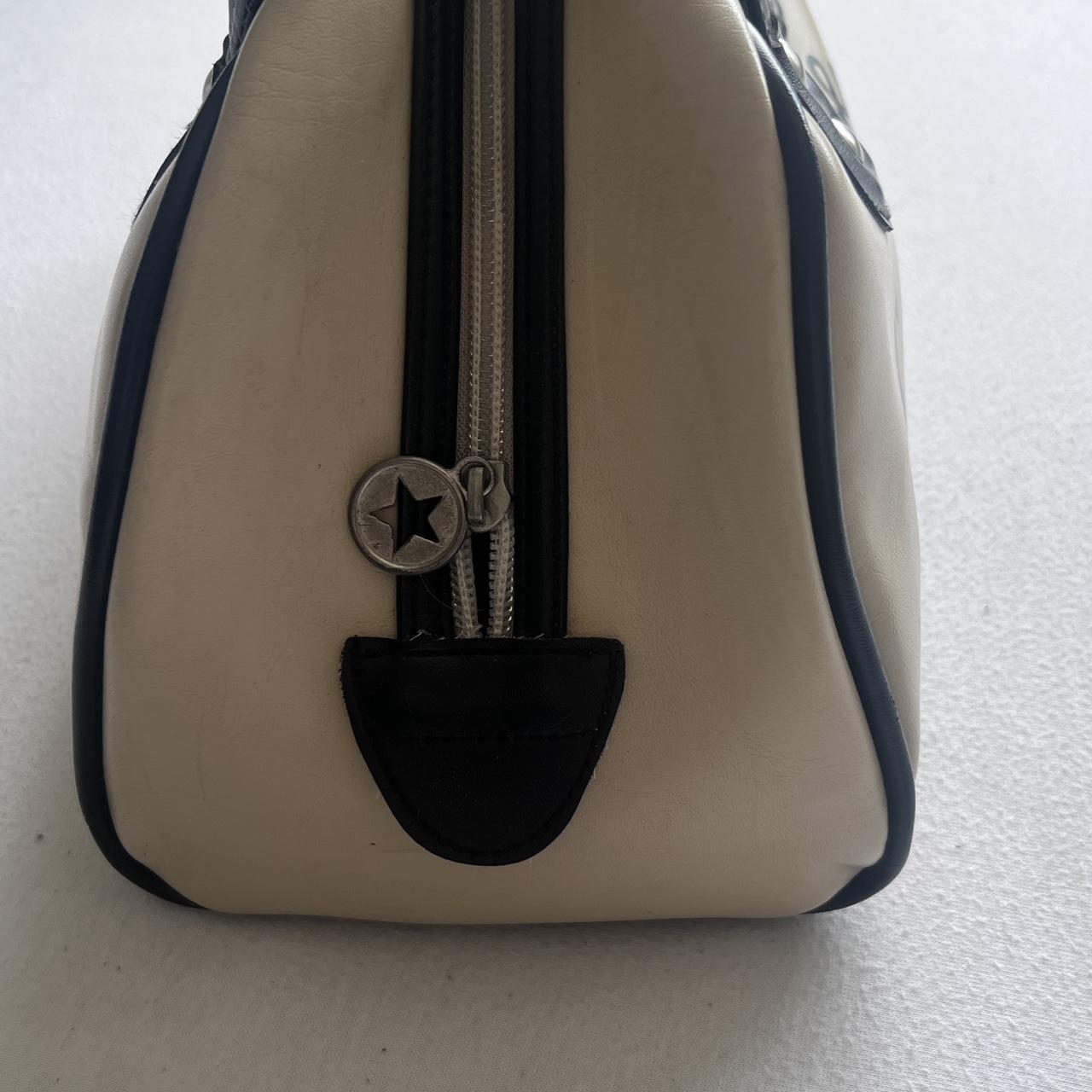 Vintage Converse bowler bag with star shaped zipper - Depop