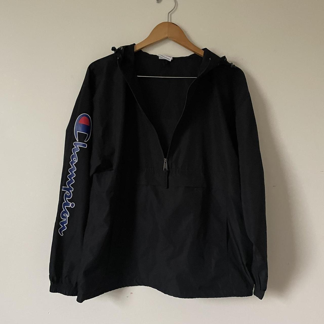 Champion Warmup Windbreaker Jacket Size L Like... - Depop