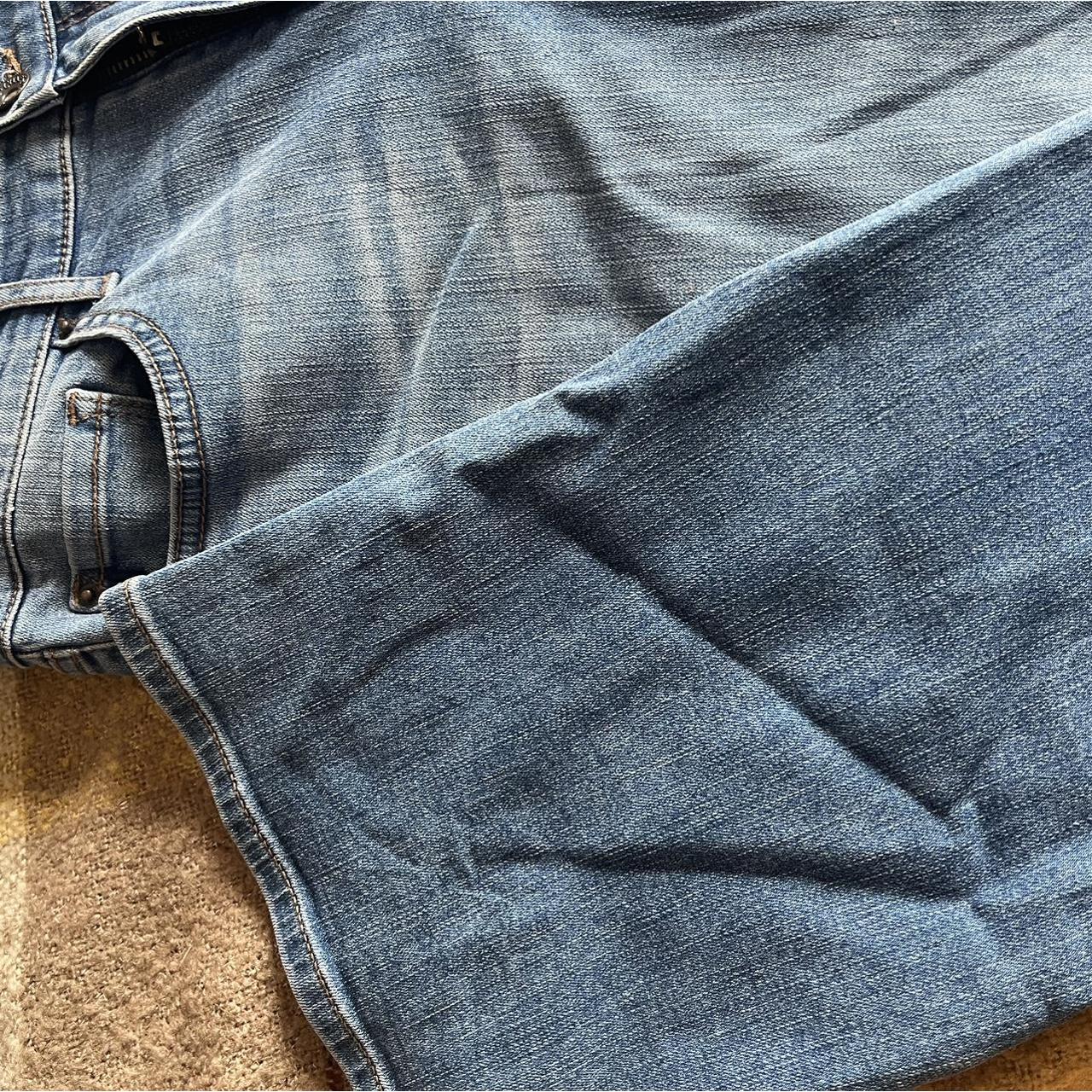 Chaps low rise boot cut denim jeans Comfortable... - Depop