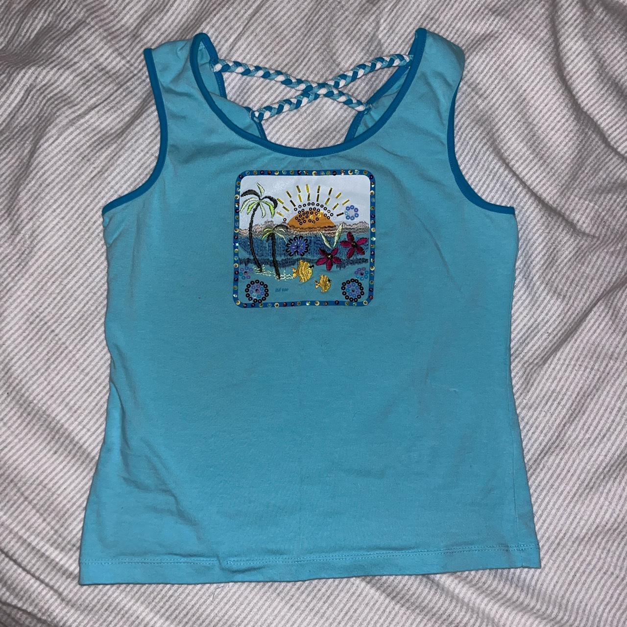 Limited too tank top Size youth 12 - fits women... - Depop