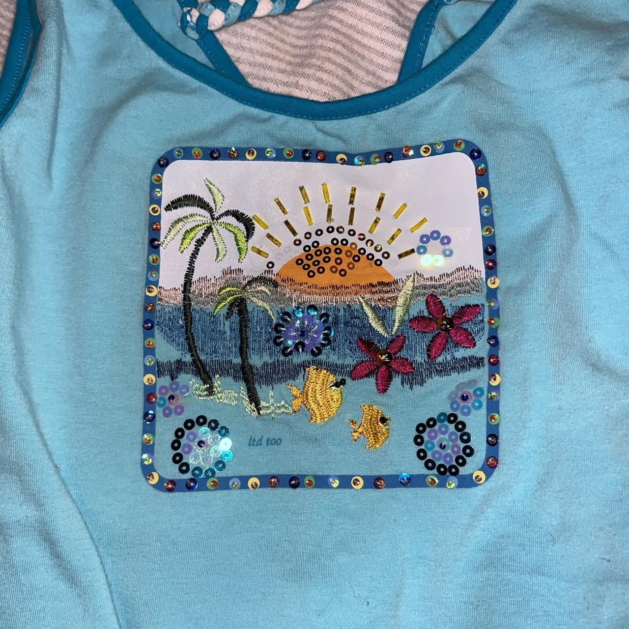 Limited too tank top Size youth 12 - fits women... - Depop