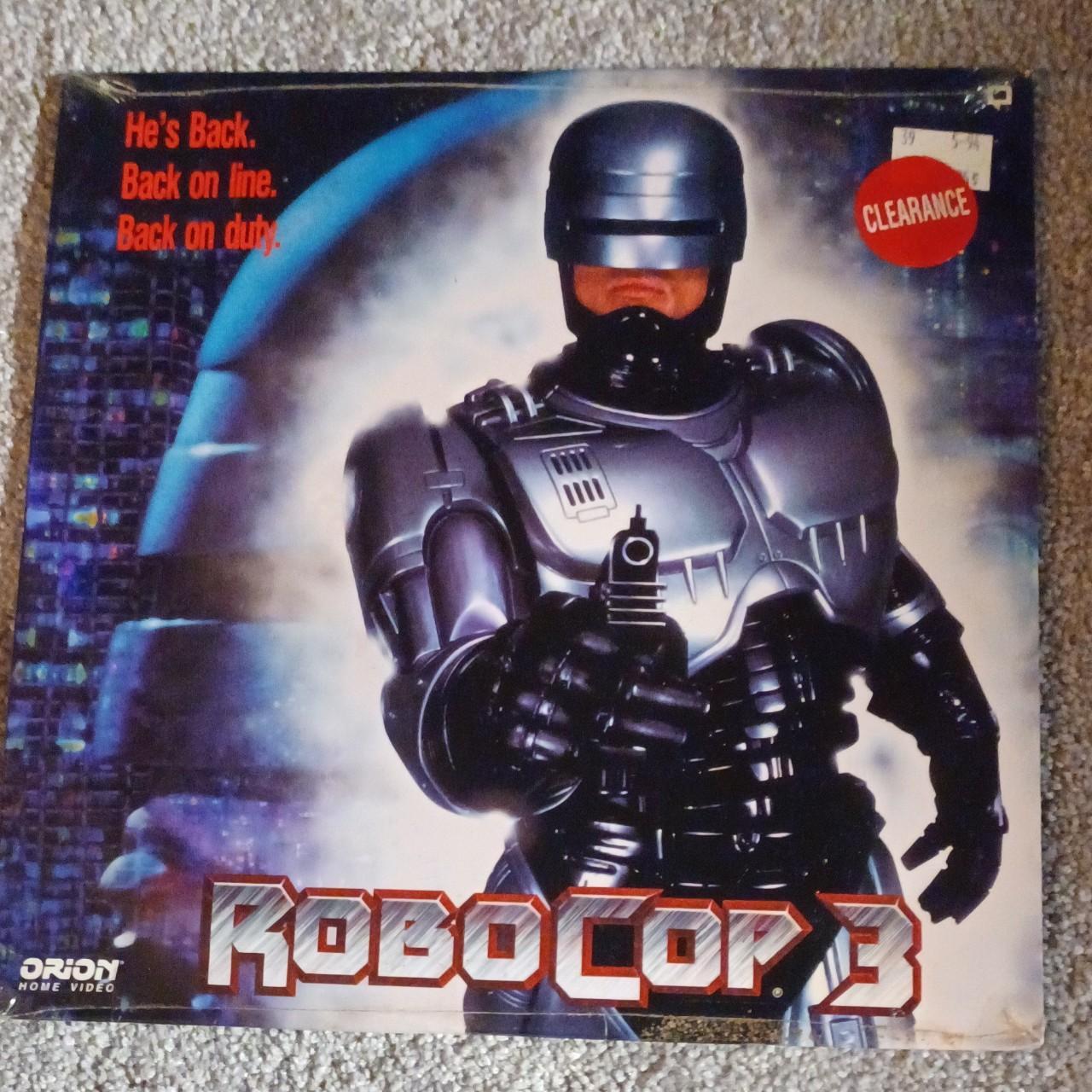 1994 SEALED Robocop 3 Laserdisc LD Orion Laser Video... - Depop