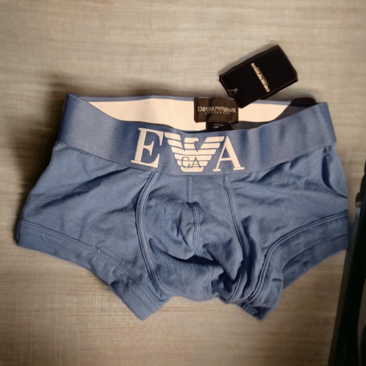 Mens emporio armani boxer briefs small new with... - Depop