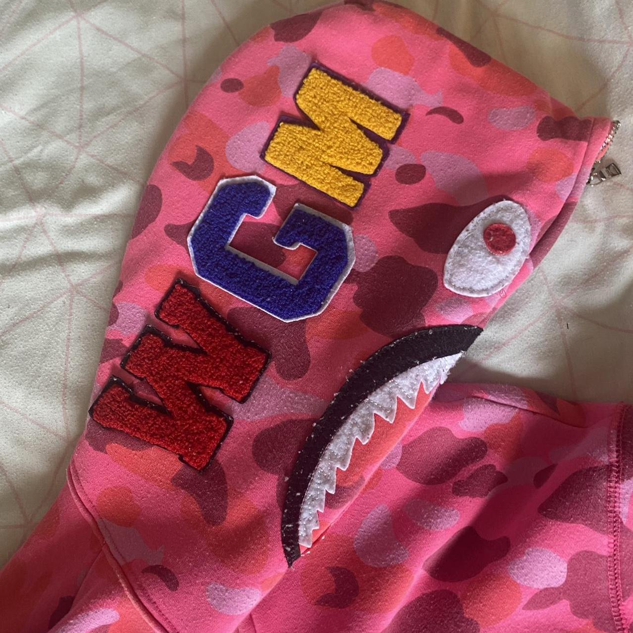 BAPE Women's Pink Jacket | Depop