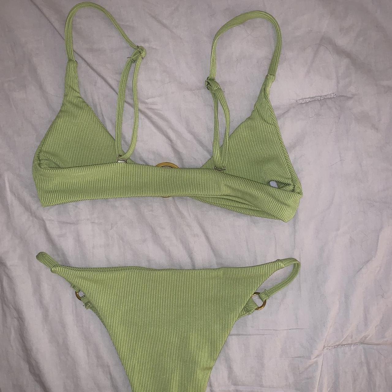 Women's Green Bikinis-and-tankini-sets | Depop