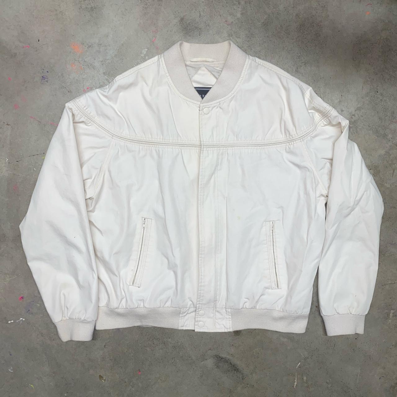 Men's Cream Jacket | Depop