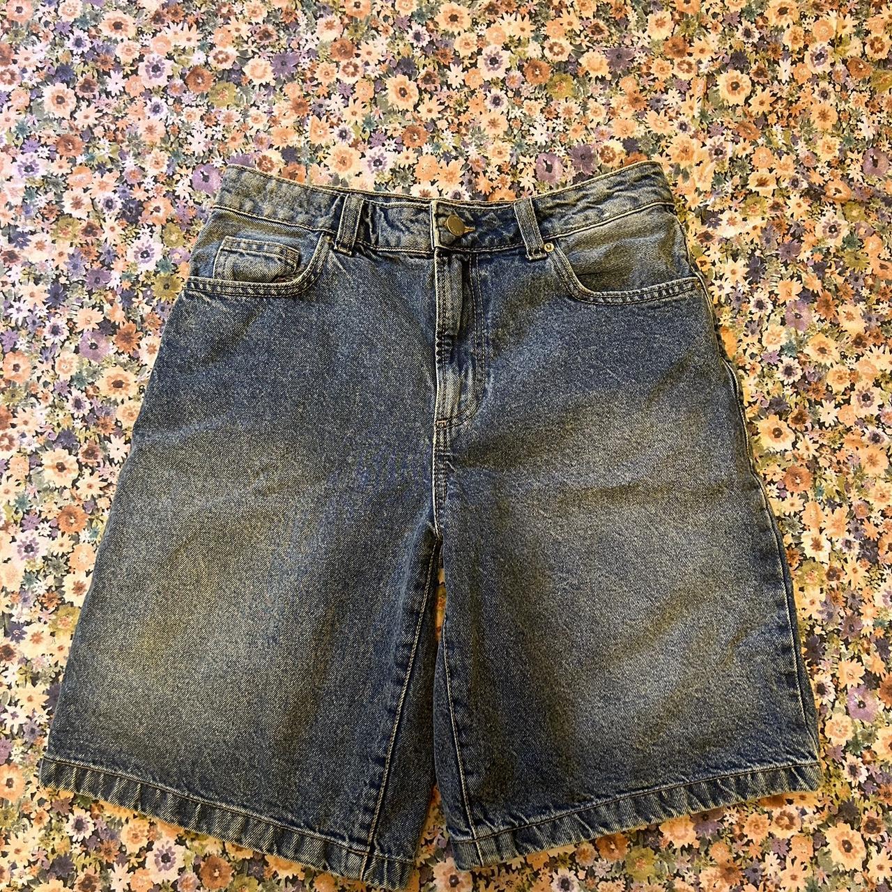 Women’s jorts from supre, size 8, repop - worn once... | Depop
