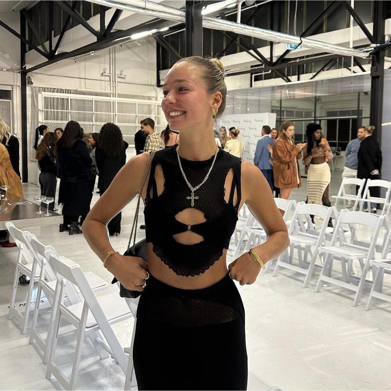 Selling Bec + Bridge Veronica Edge Knit Bra top in... - Depop