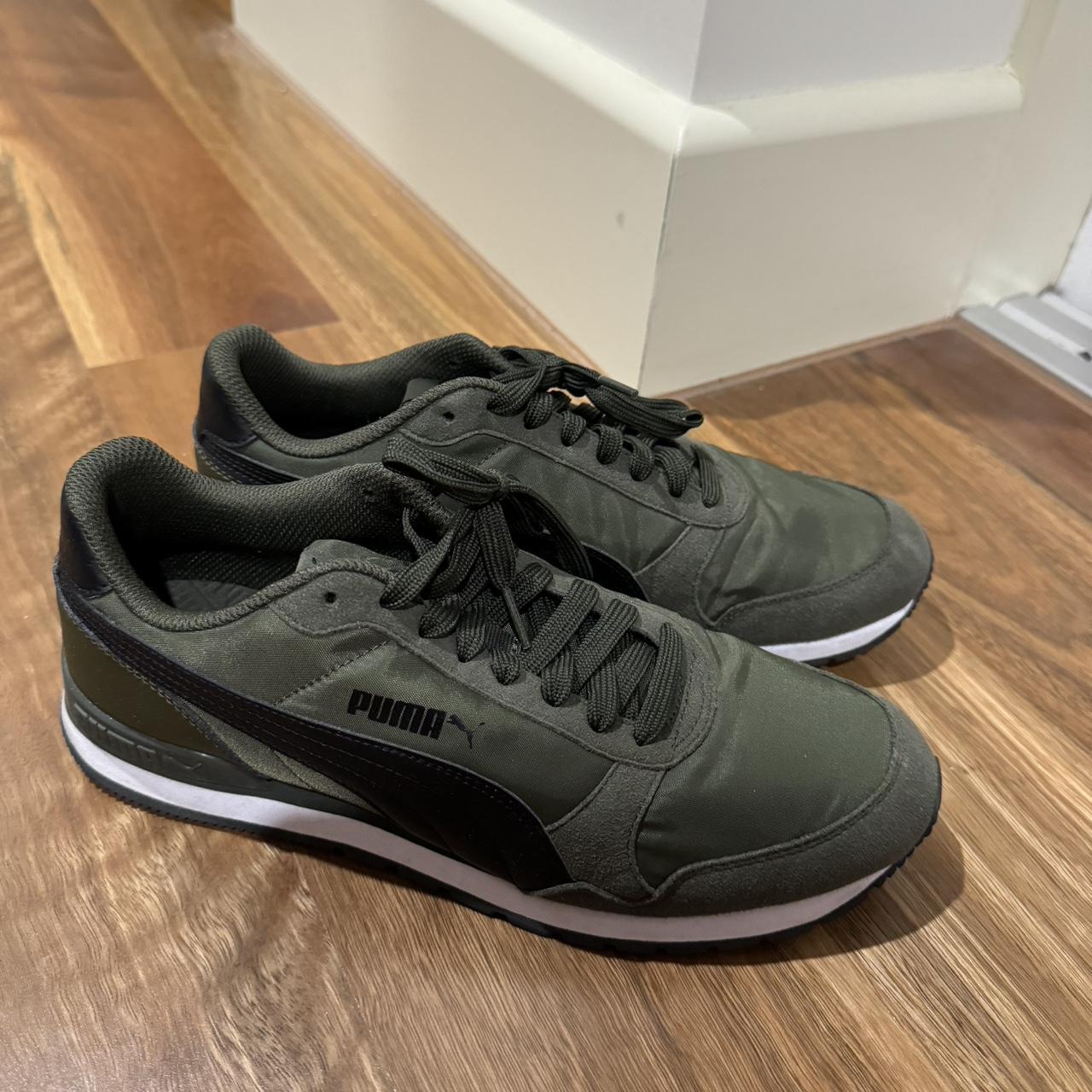 ST Runner v2 NL Forest Night-Puma Black -green -... - Depop