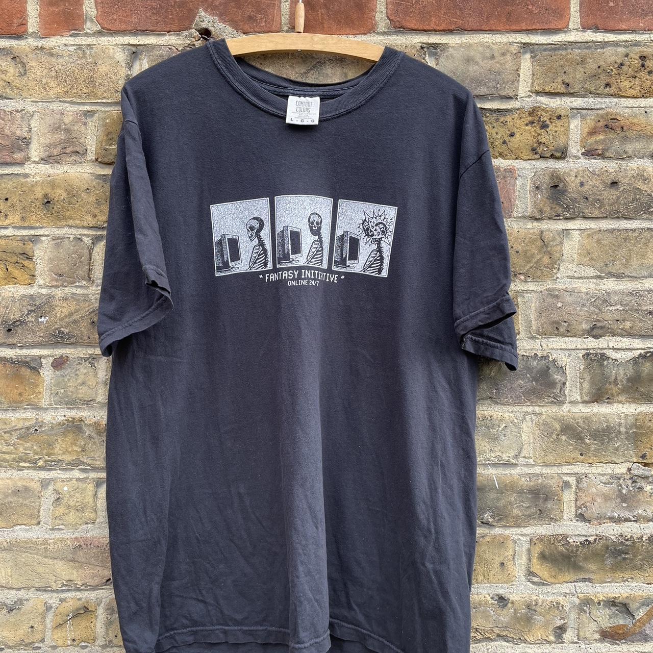 Comfort Colours “FANTASY INITIATIVES ONLINE 24/7”... - Depop