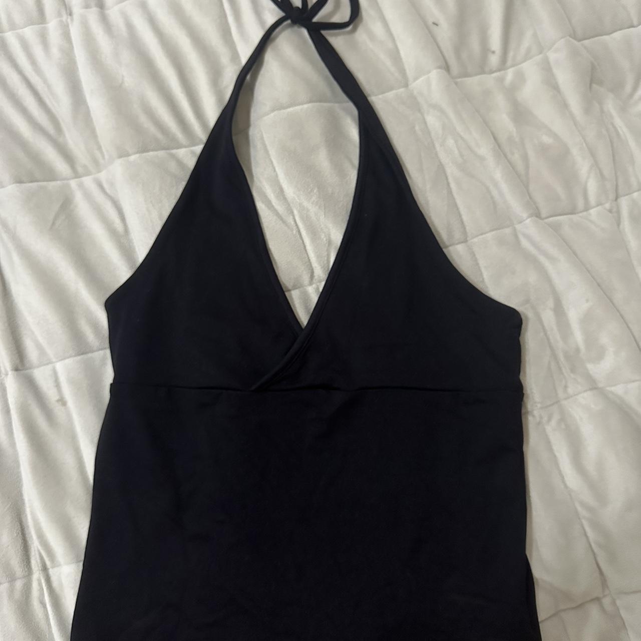 Glassons Supersoft Halter Neck Top Black Only worn... - Depop