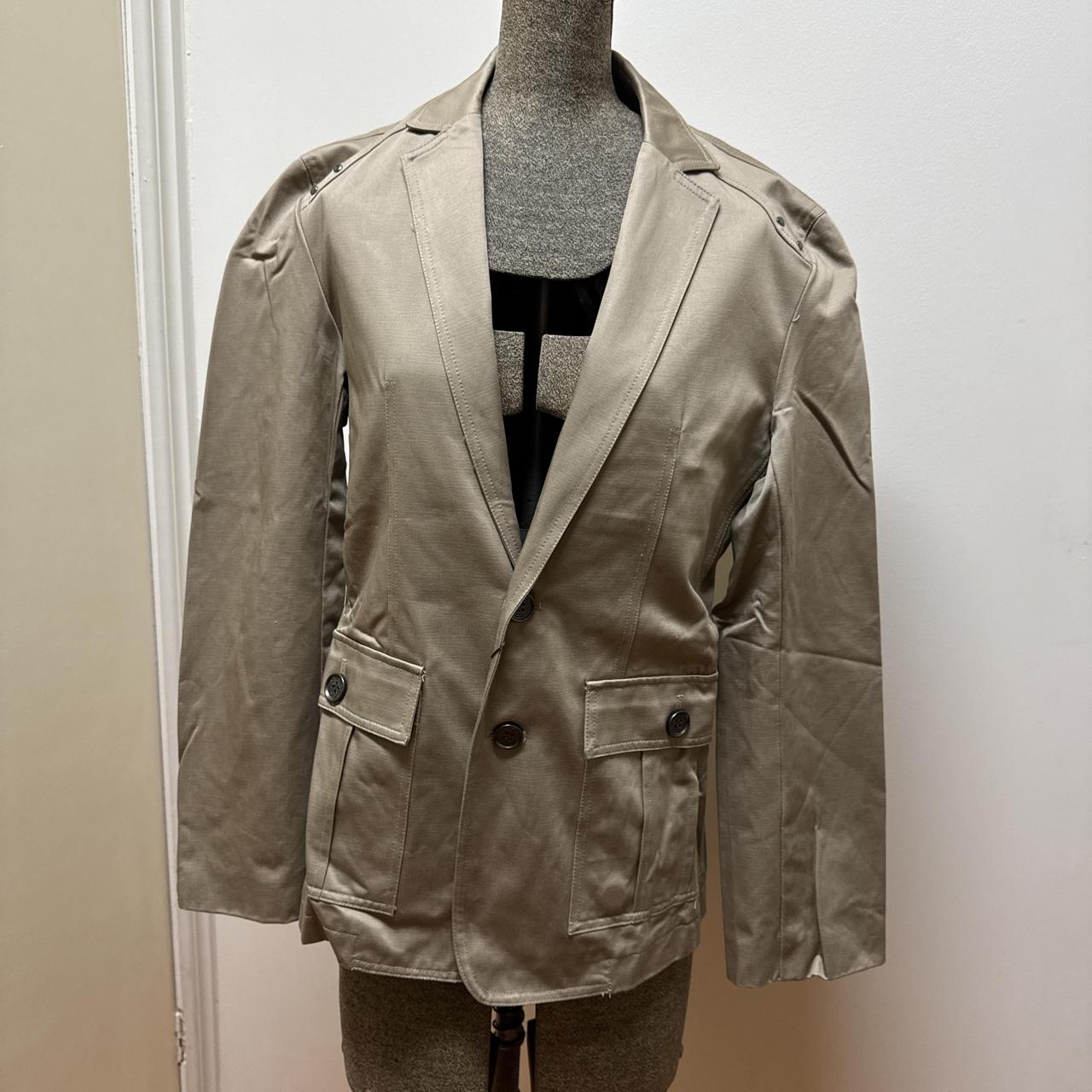 Bossini tan blazer Brand new with tags Size small... - Depop