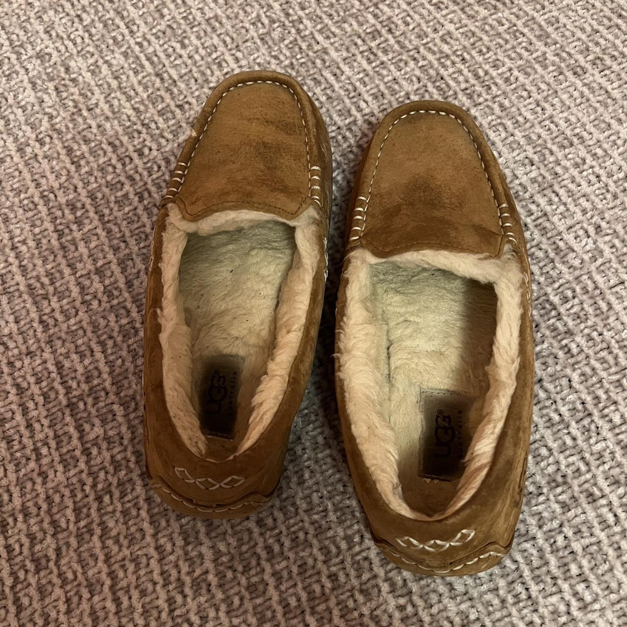 ugg slippers! could use a good scrub. size 7 - Depop