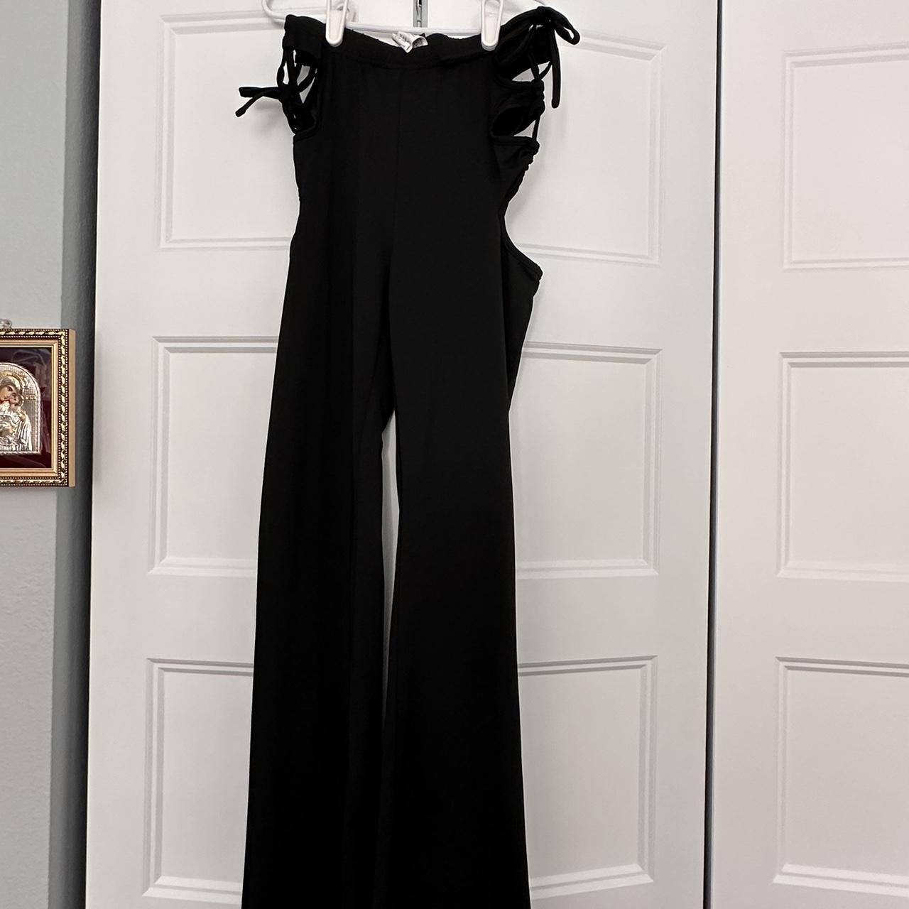 Shein cut out pants. Flared pants in the color... - Depop