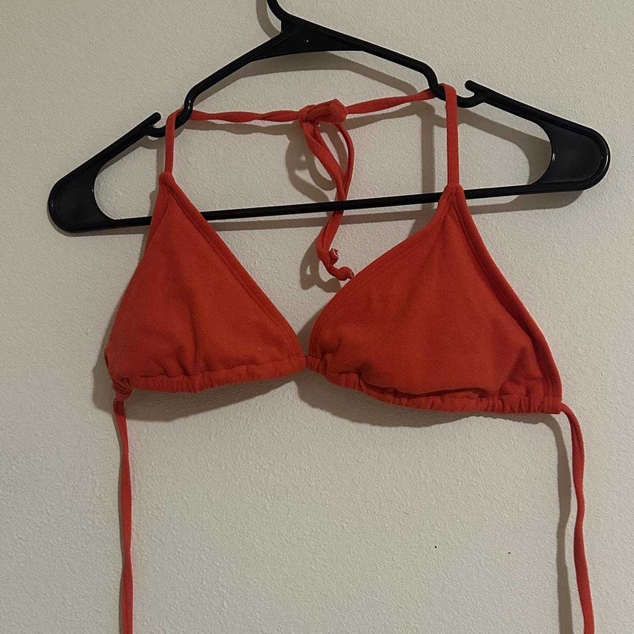 red target bikini top - Depop