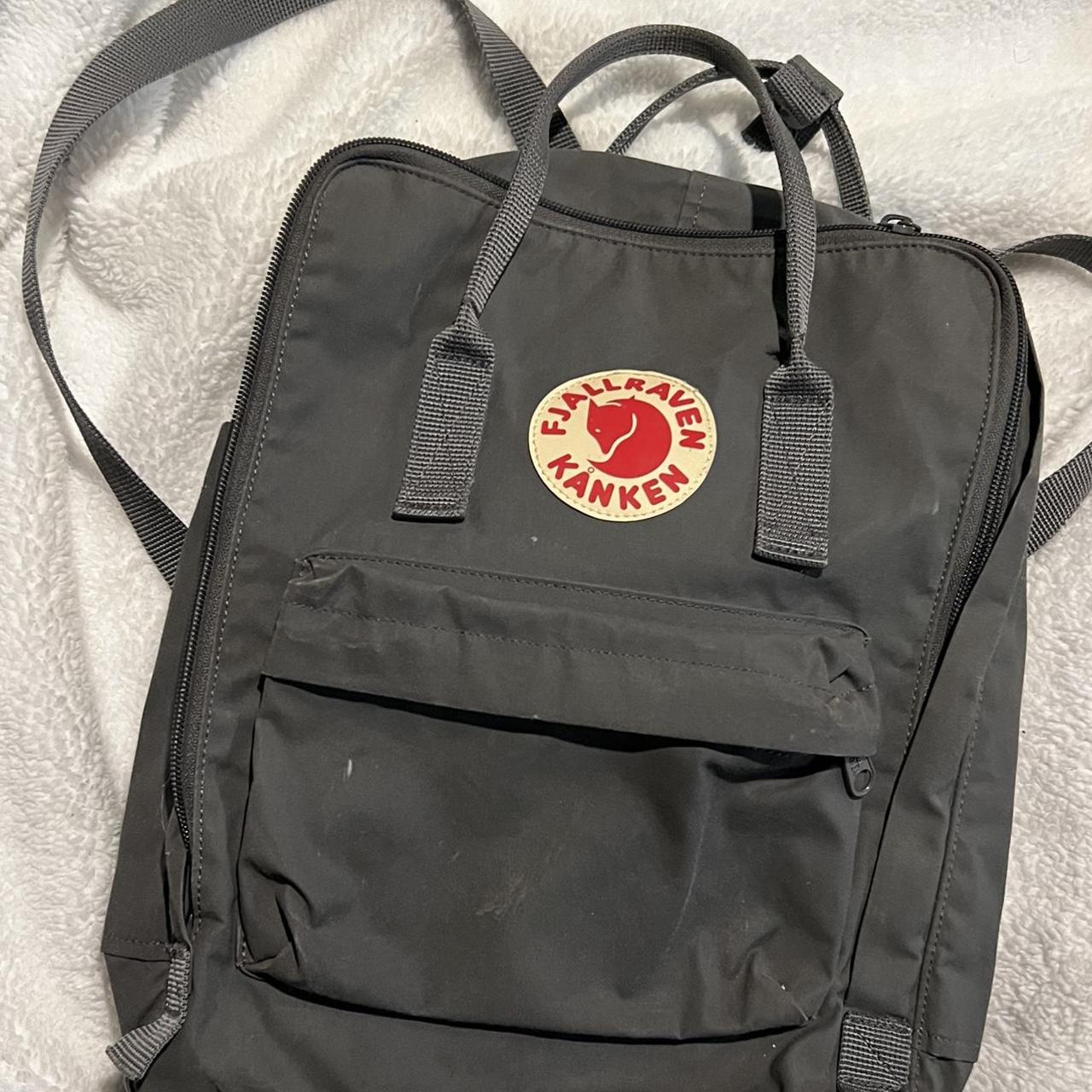 Fjallraven Kanken Large Backpack 🎒 -has some stuff... - Depop