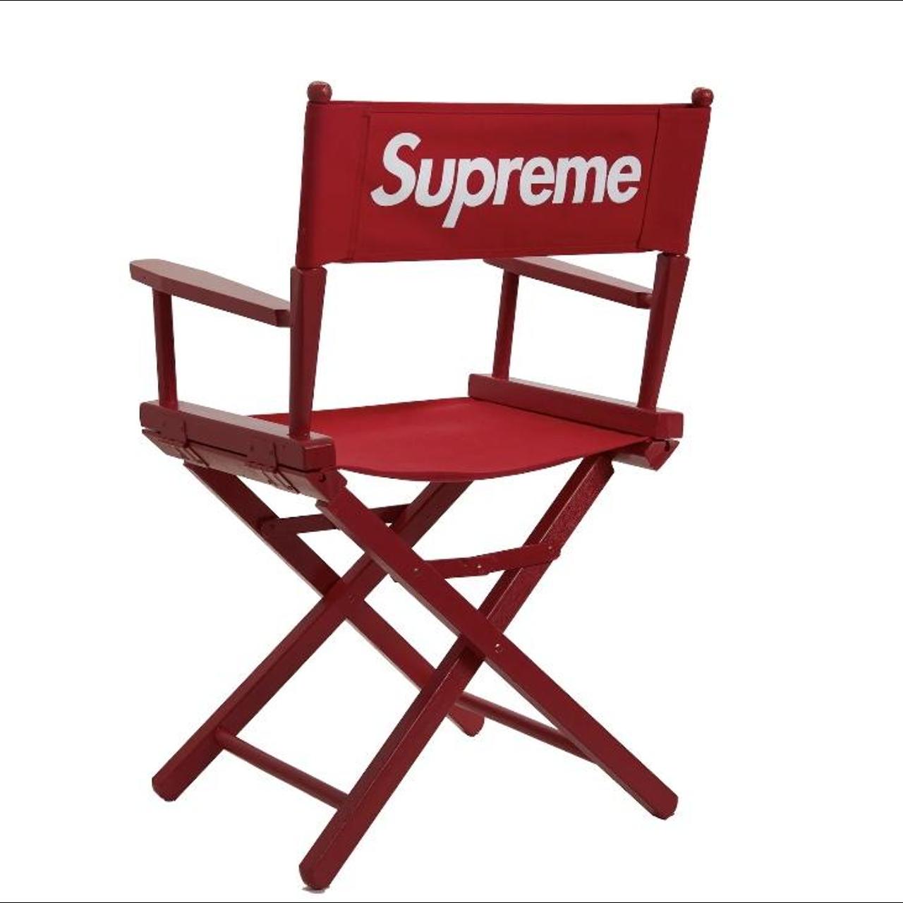 Supreme Directors Chair Like new. Never used it,... - Depop
