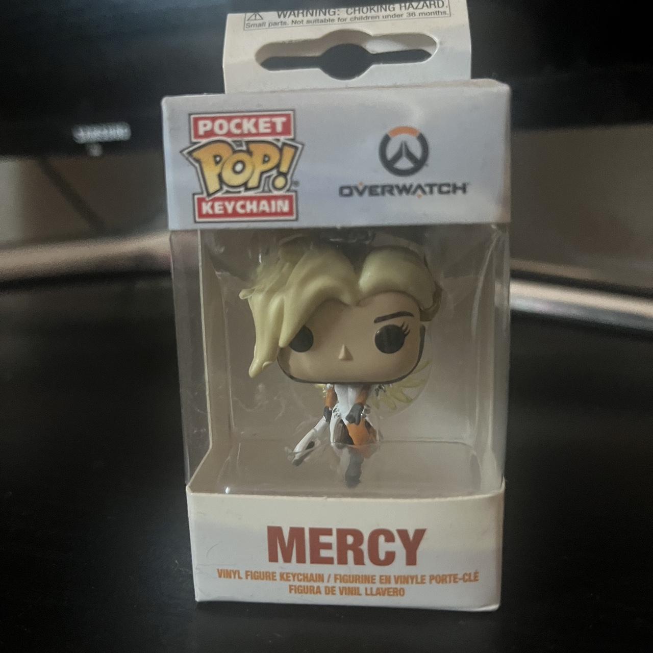 Overwatch Mercy Funko Pop Keychain Like new, never... - Depop