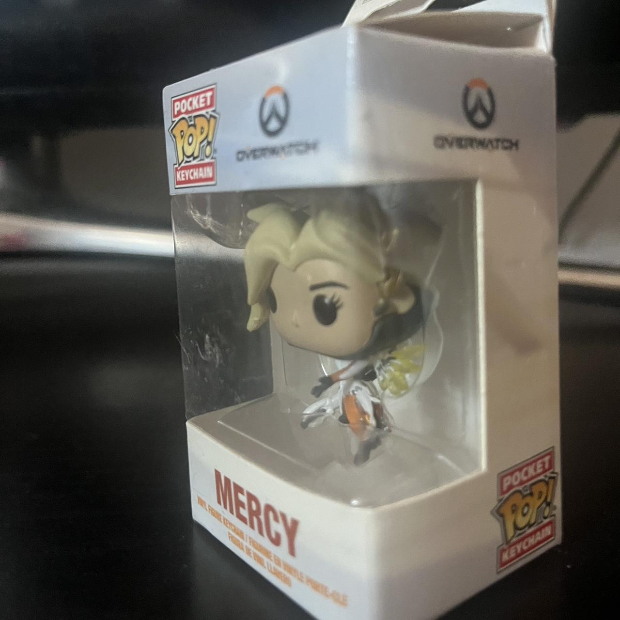 Overwatch Mercy Funko Pop Keychain Like new, never... - Depop