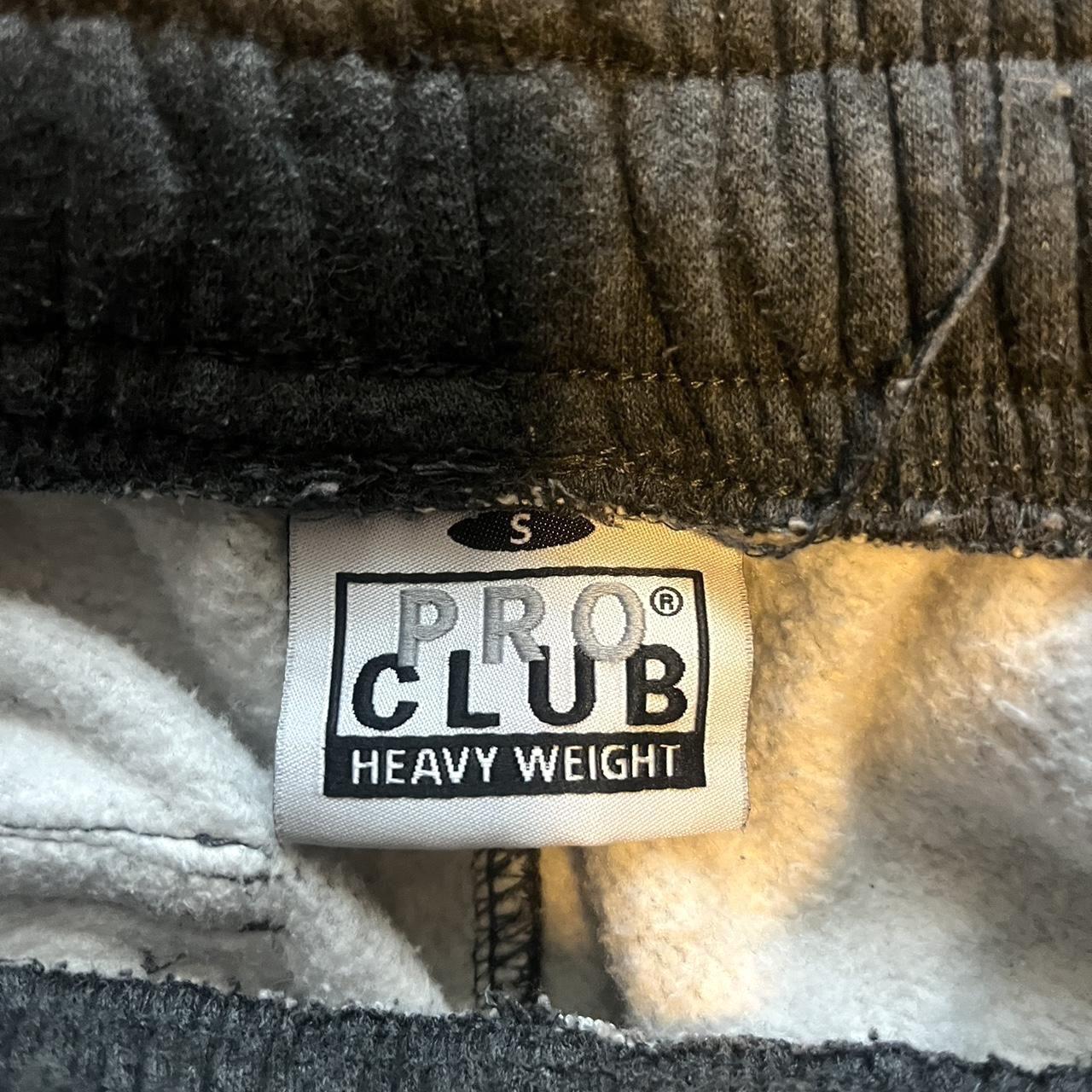 pro club dark grey sweats size small in great... | Depop