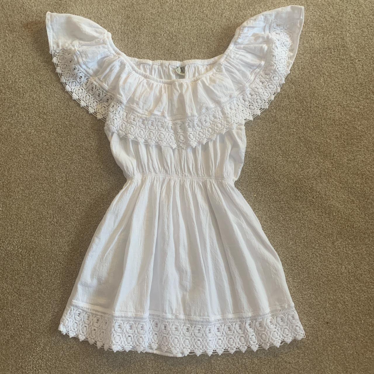 Womens White Cover Ups Depop