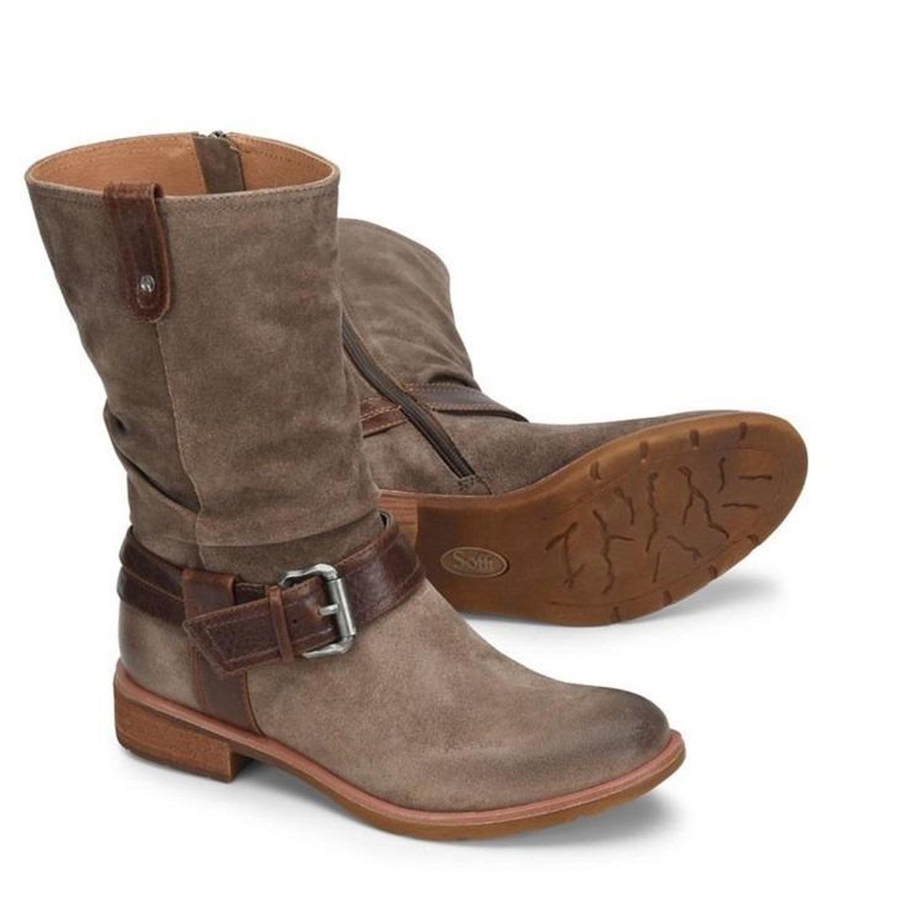 Soft Boots Bostyn Pietra Grey Bridle Brown Size 8M... | Depop