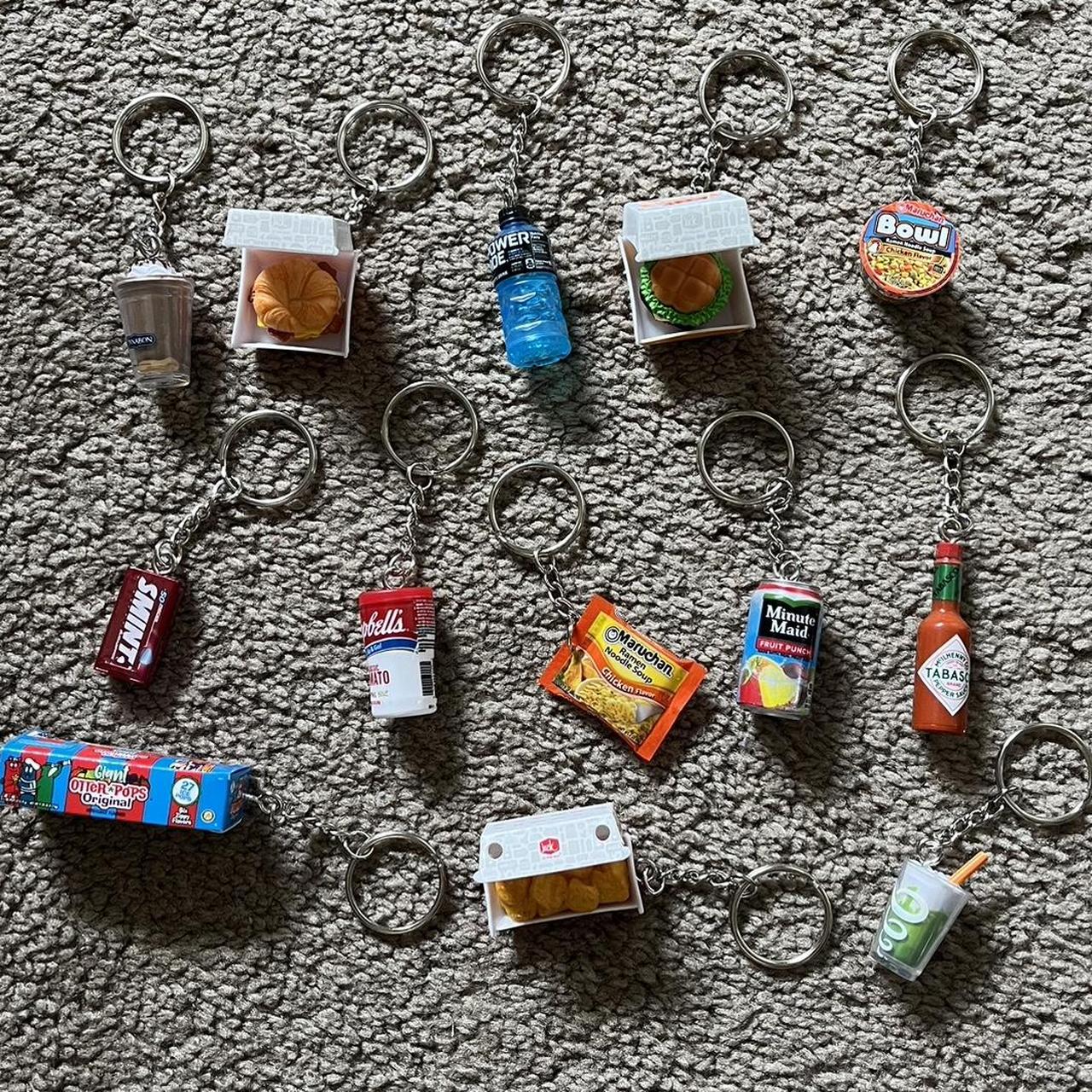 Mini brands keychains. 3 for $6 or 1 for $2.50.... - Depop