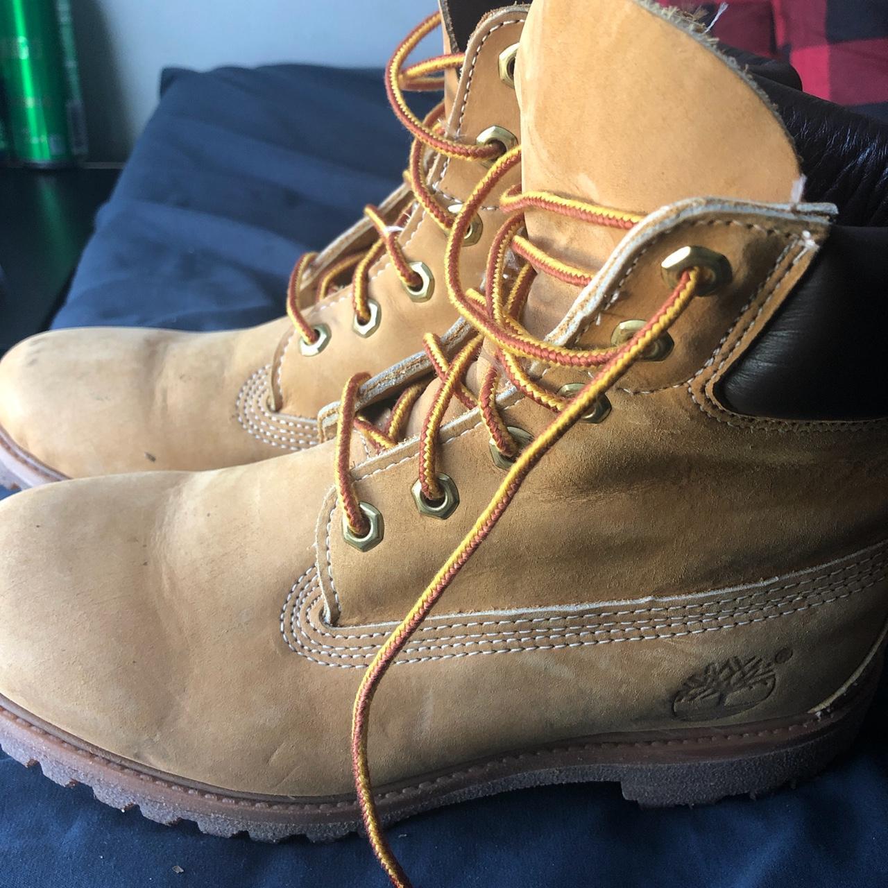 timberland boots size 6 #boots #timbs #timberland... - Depop