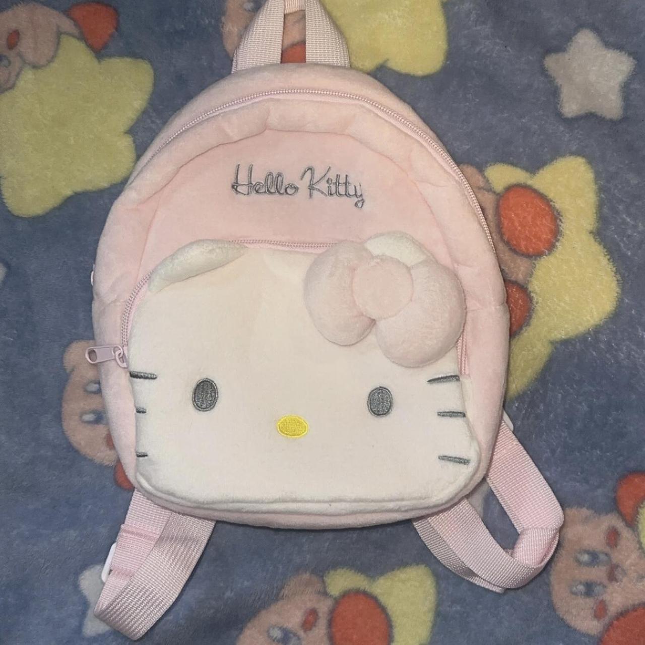 Adorable pink Hello Kitty backpack - prices... | Depop