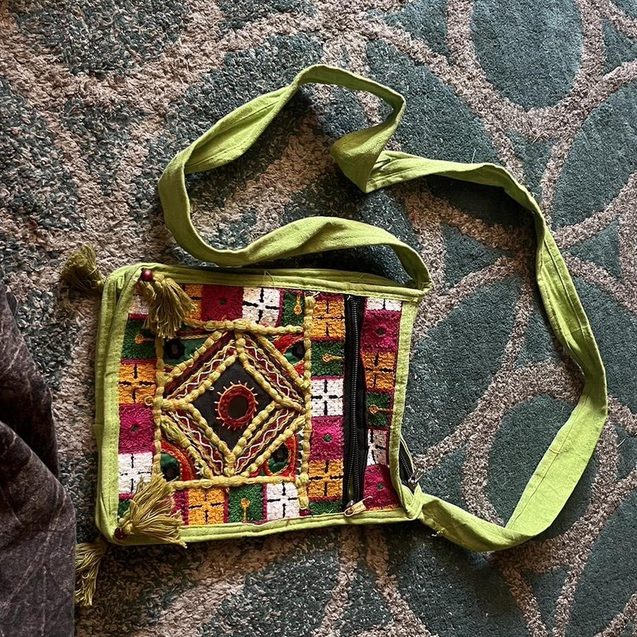 Super cute hippie Gypsy slang bag - Depop