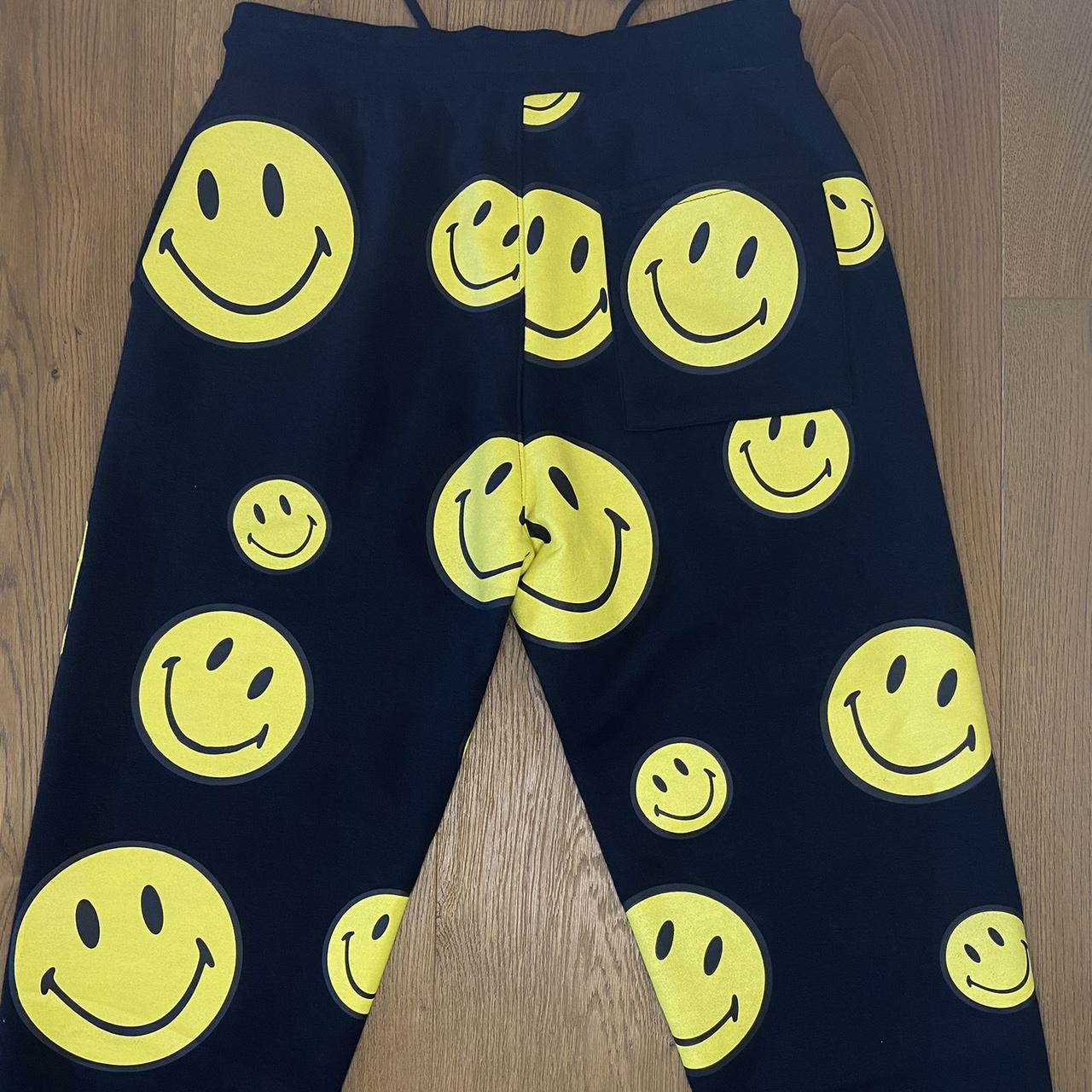 Chinatown Market Men's Black and Yellow Joggers-tracksuits | Depop