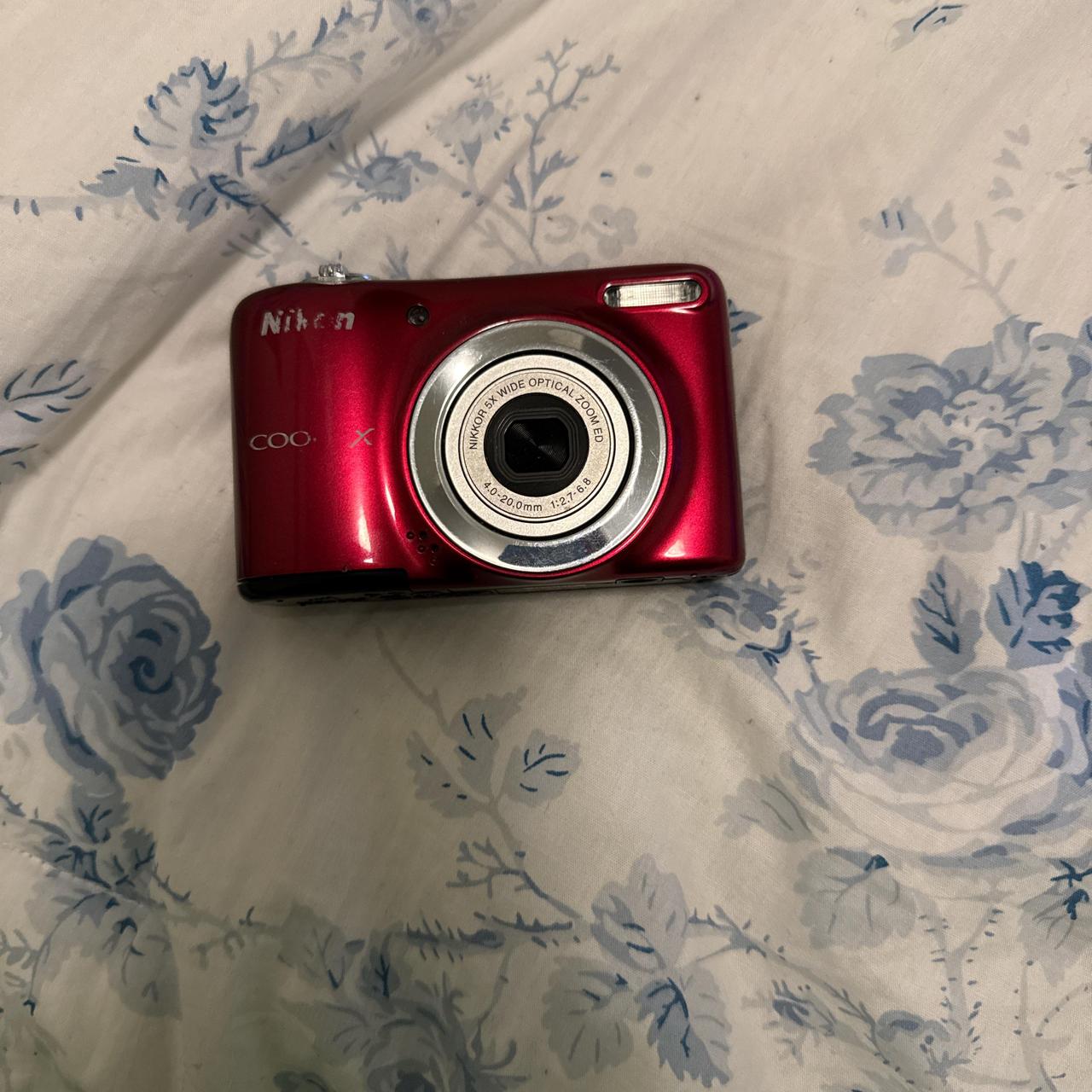 Nikon COOLPIX L25 10.0 MP Red digital camera - Depop