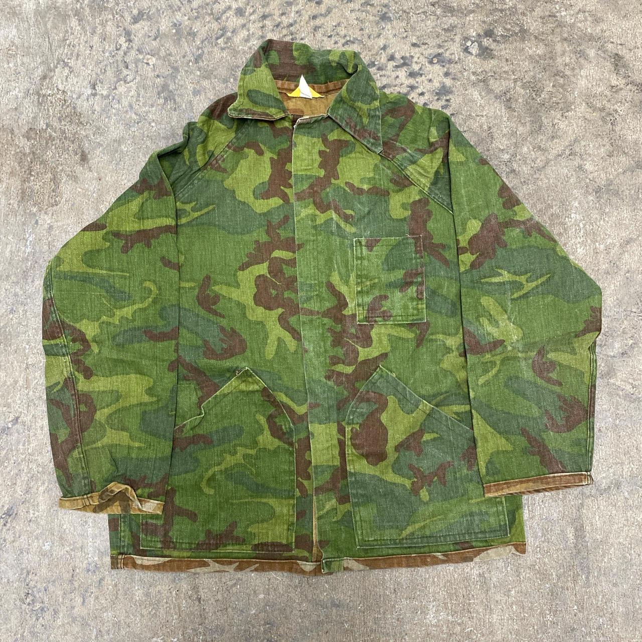 Vintage 70s Ranger Reversible Camo Jacket Size M -... | Depop