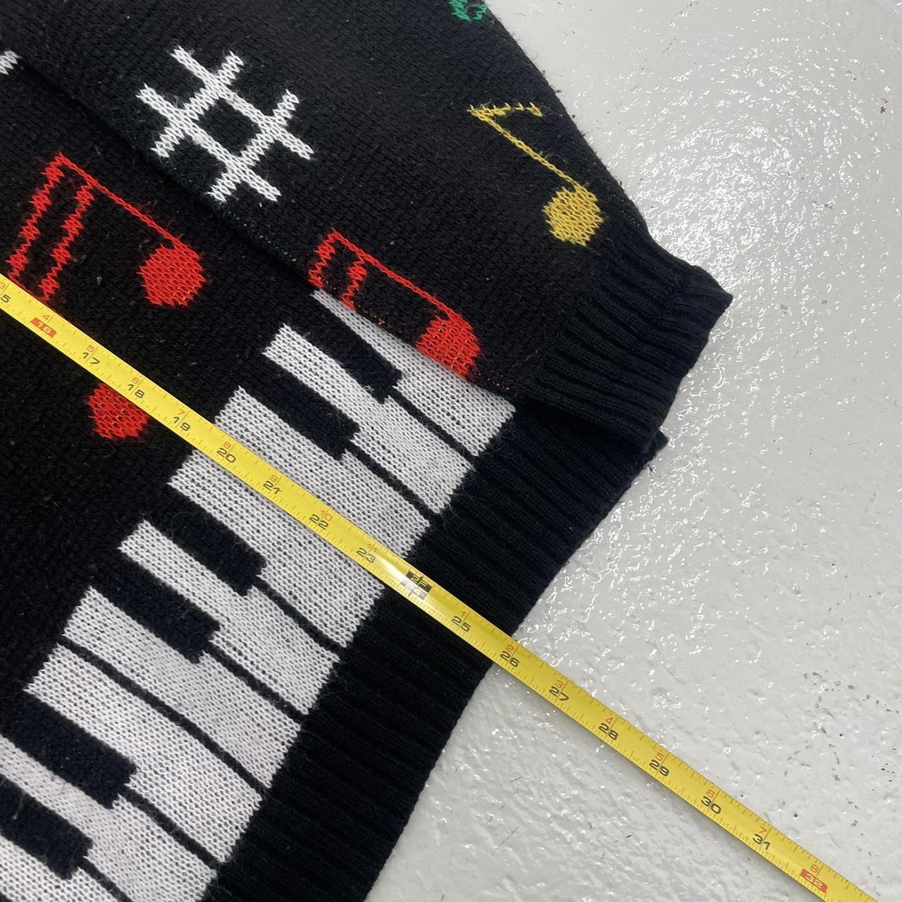 Vintage Music Piano sweater 90s Albert... | Depop