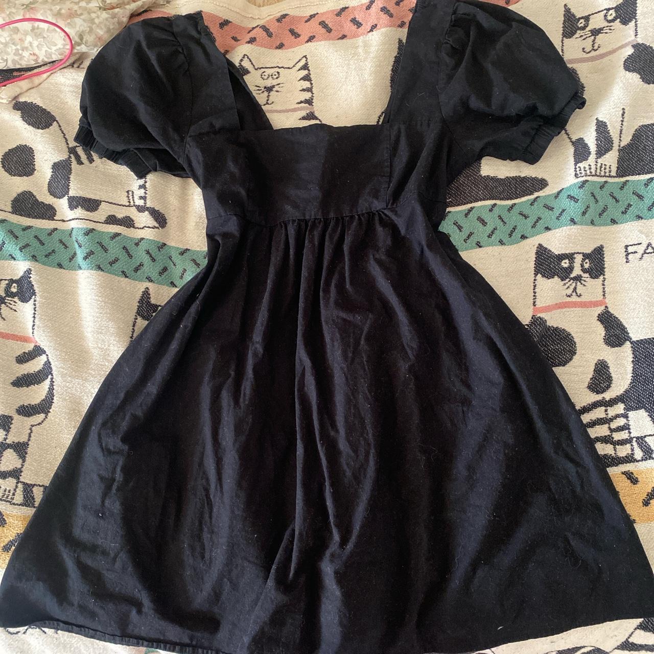 Wild Fable Women's Black Dress | Depop