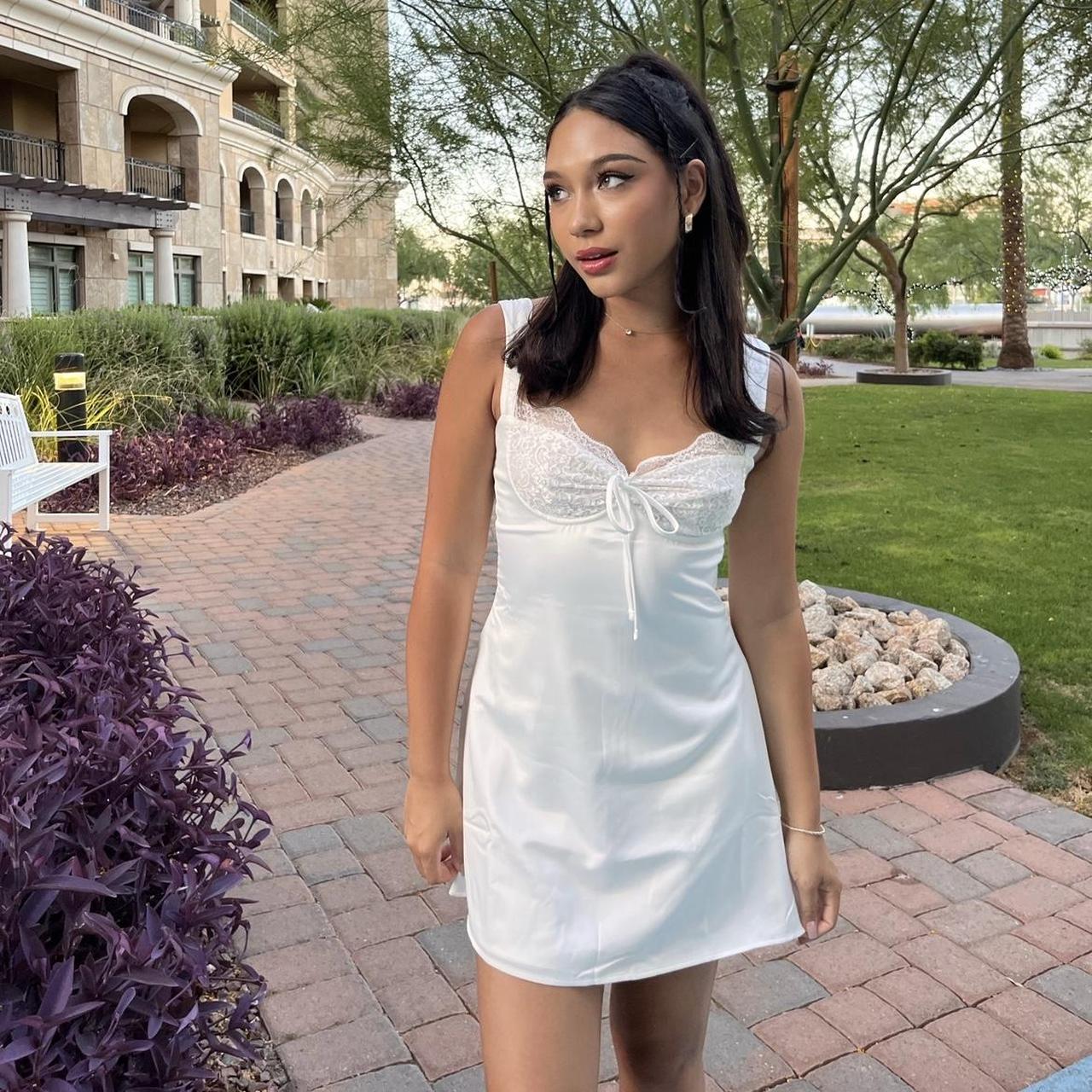 White forever 21 dress - Depop